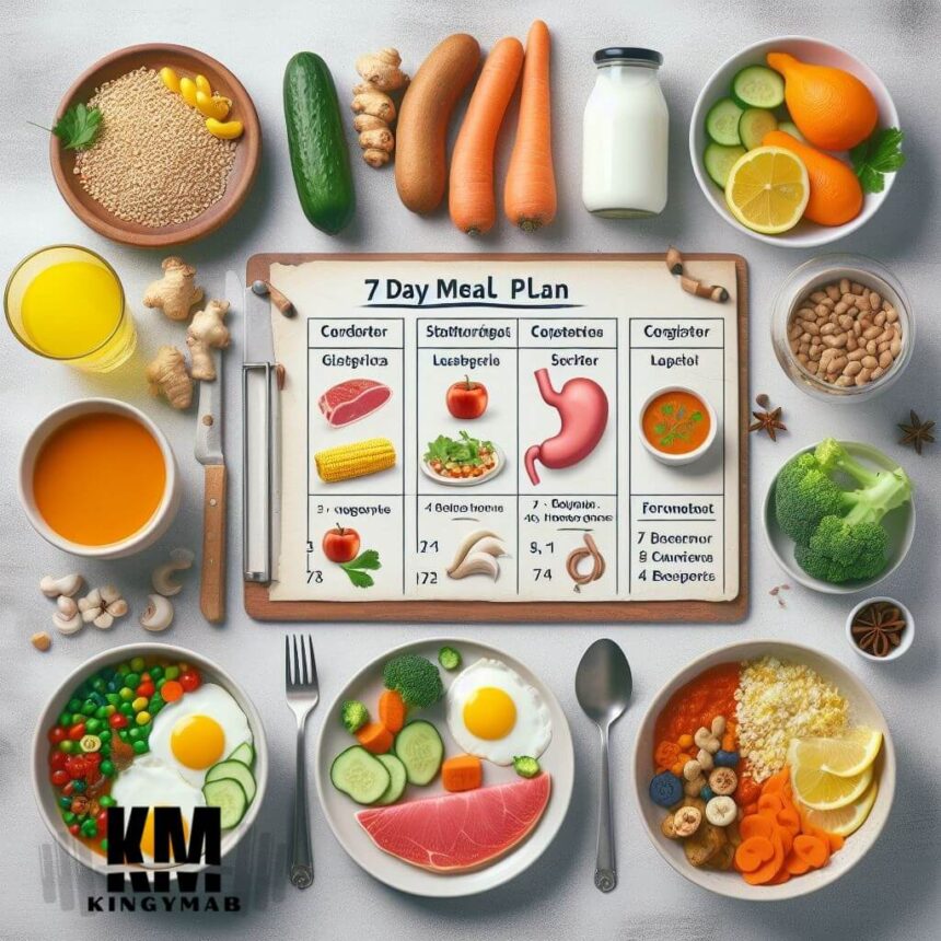 7 Day Meal Plan For Gastritis - Kingymab